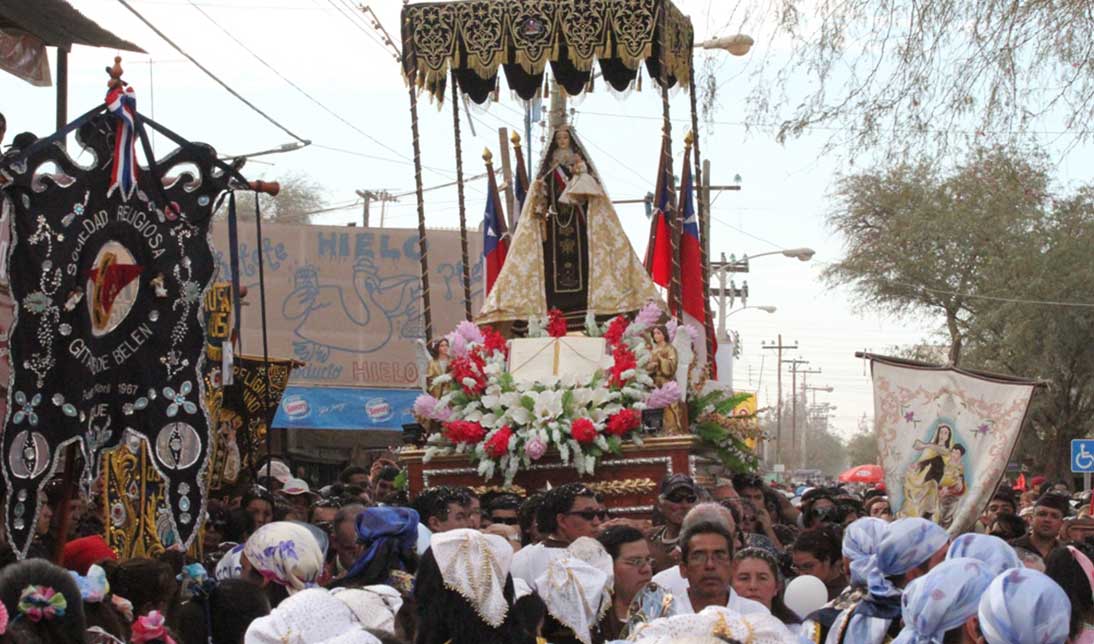 Imagen de la Virgen del Carmen de la Tirana estará este fin de semana ...