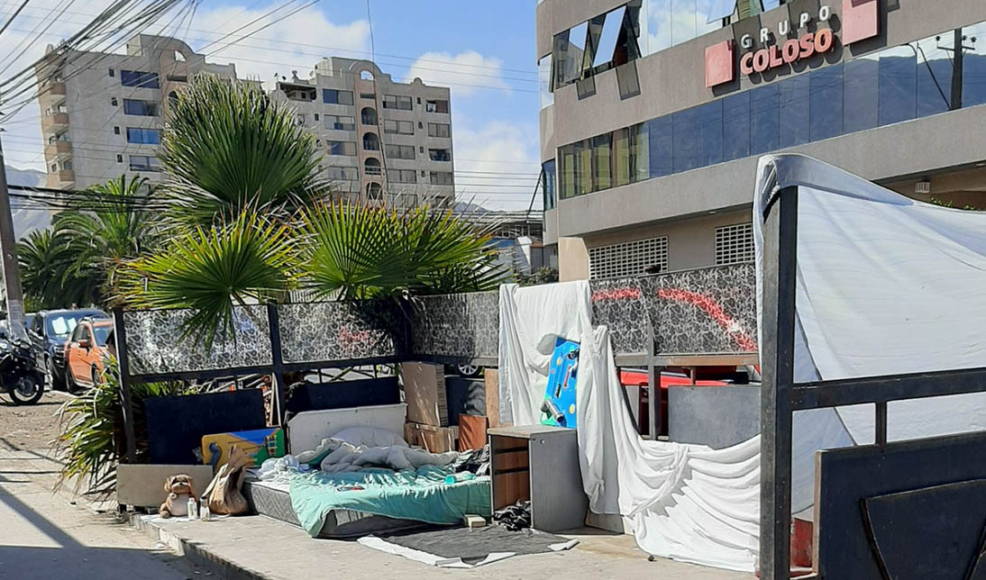 Hasta con colchón de 2 plazas: denuncian ruco en pleno sector centro ...