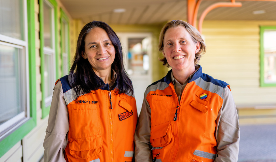 Spence | BHP se consolida como la minera con mayor representación femenina del país, llegando a ...