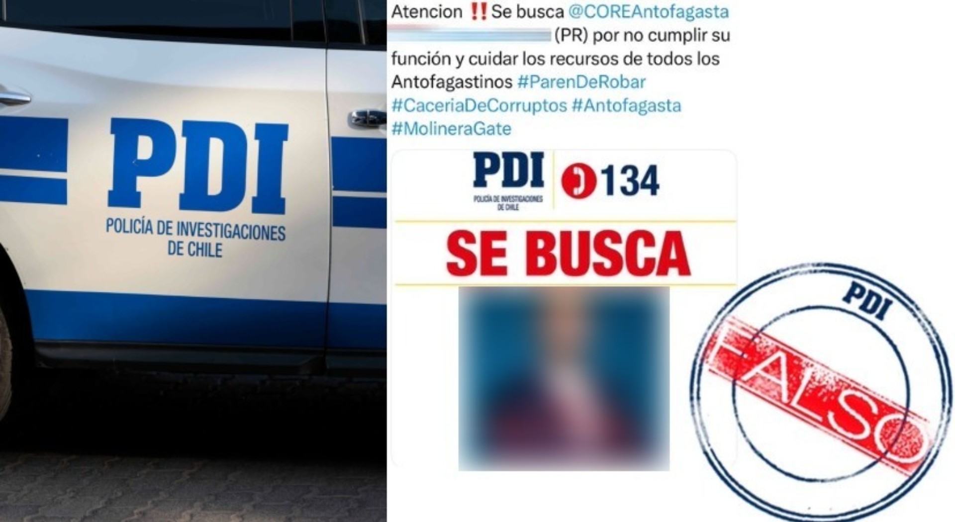 PDI iniciará acciones legales por uso de logo institucional en ...