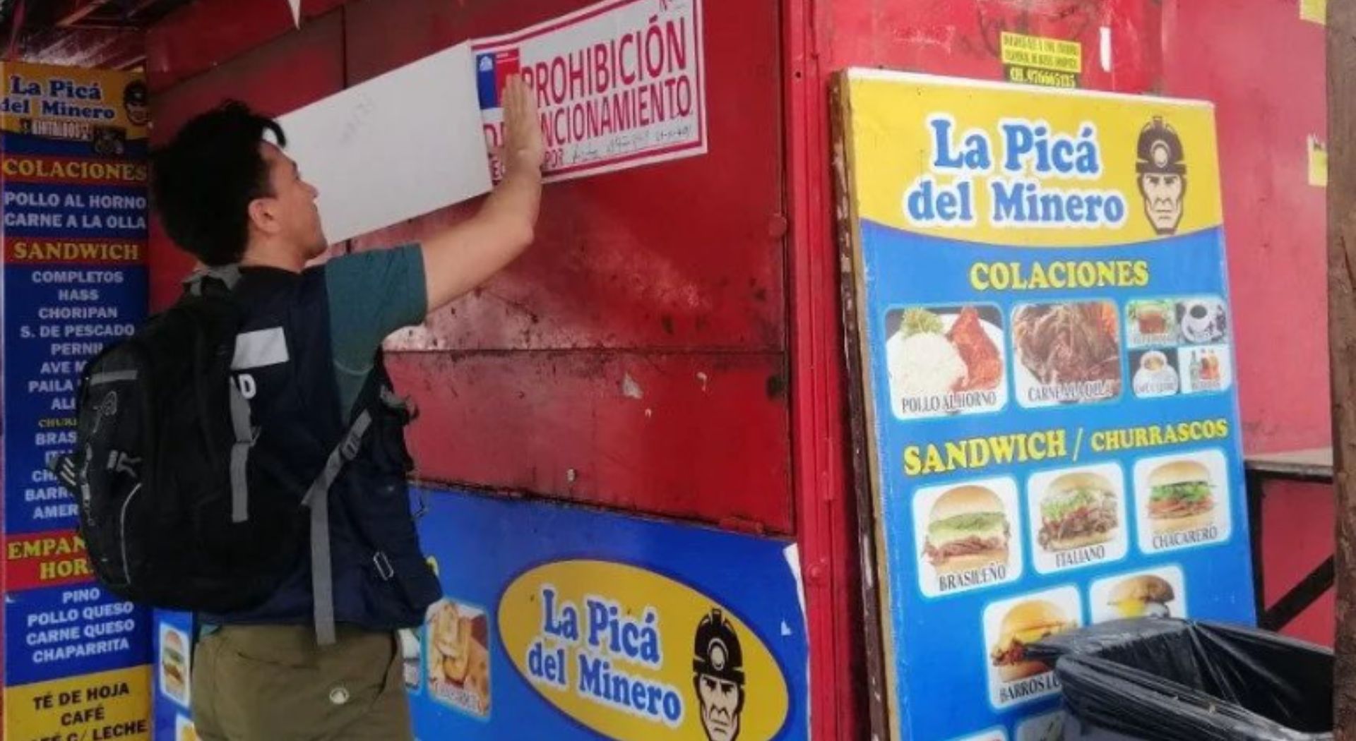 Prohíben funcionar a cuatro locales de comida en el sector del terminal ...