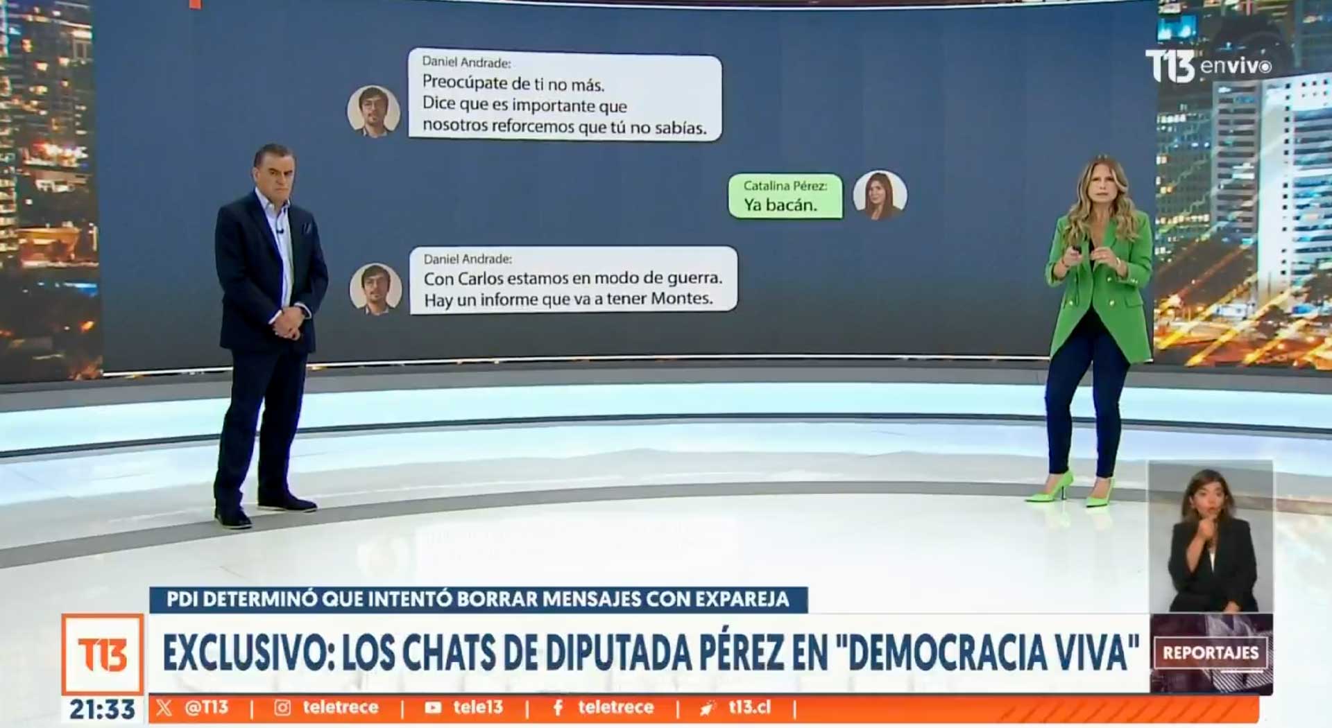 "Es importante que nosotros reforcemos que tú no sabías": revelan comprometedores chats entre ...