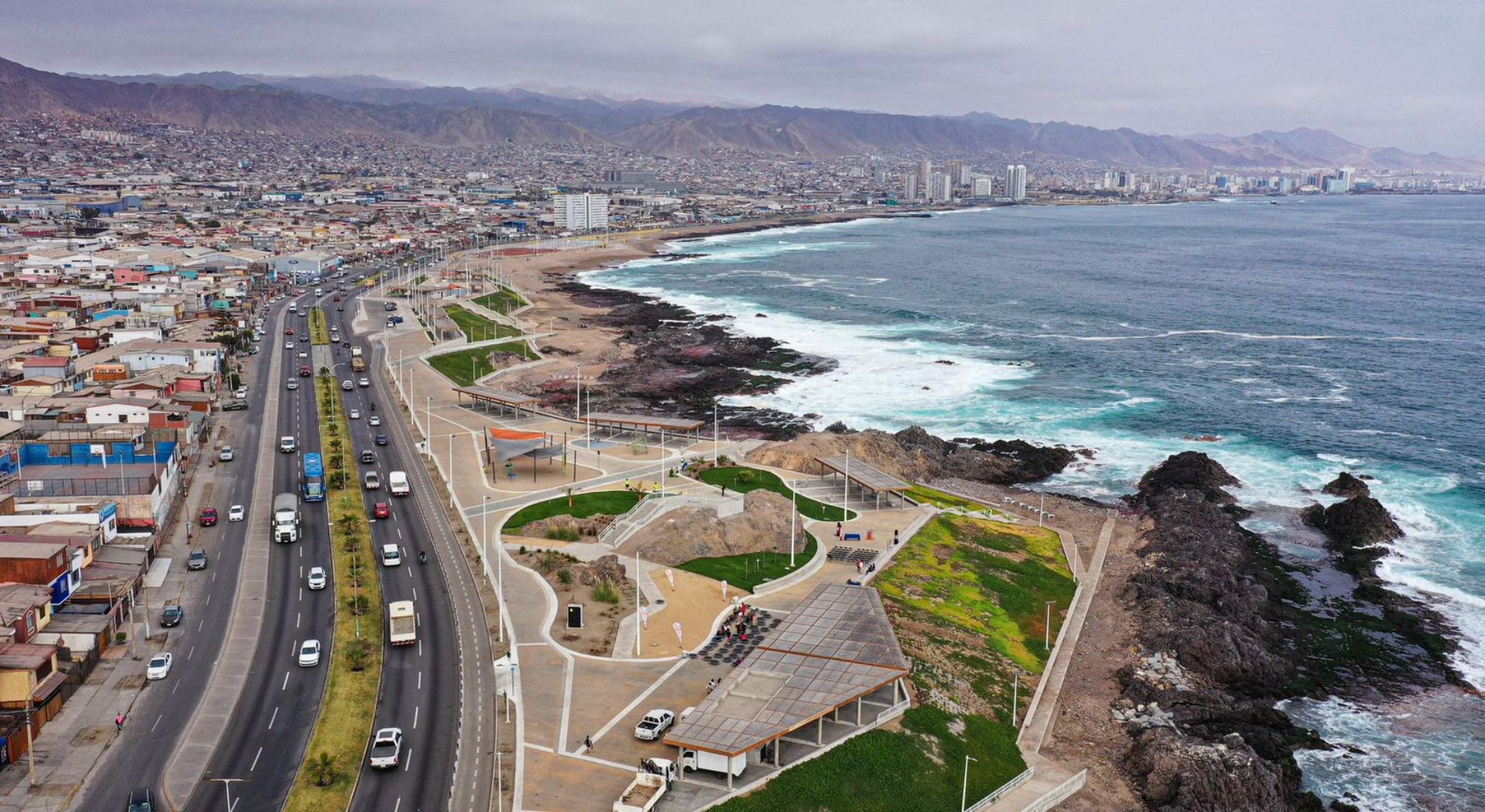 Parque Pinares-Trocadero: inauguran nuevo paseo costero de 1,7 ...